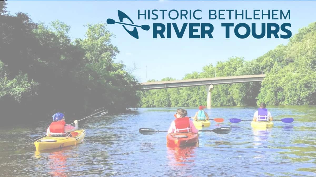 Kayaking on the River - Historic Bethlehem River Tours